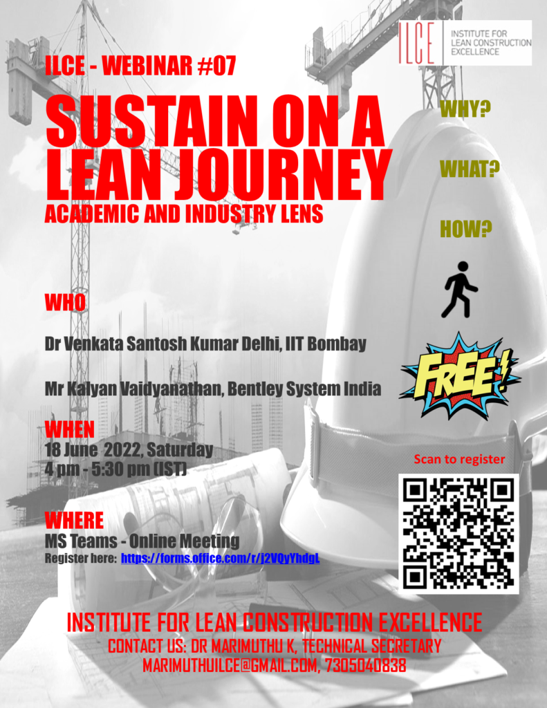 Sustain on a Lean Journey – Lens of Academics & Industry – Institute ...