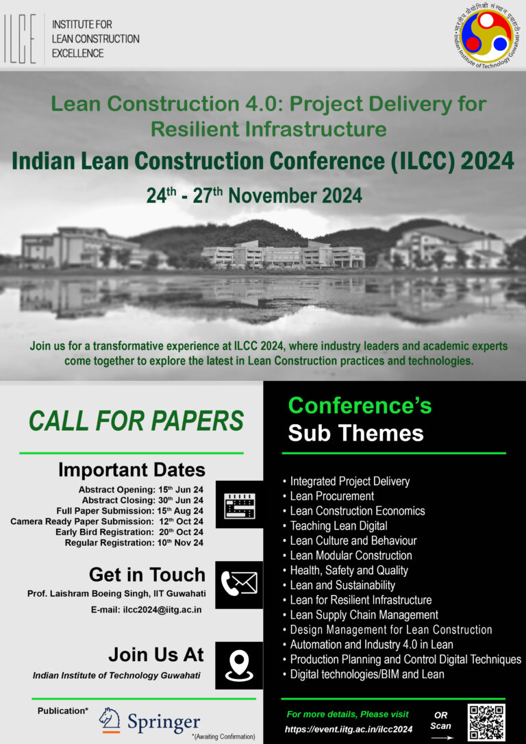 Conferences – Institute for Lean Construction Excellence (ILCE)